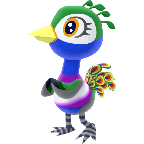 Julia in Animal Crossing – LGBTQ Video Game Archive